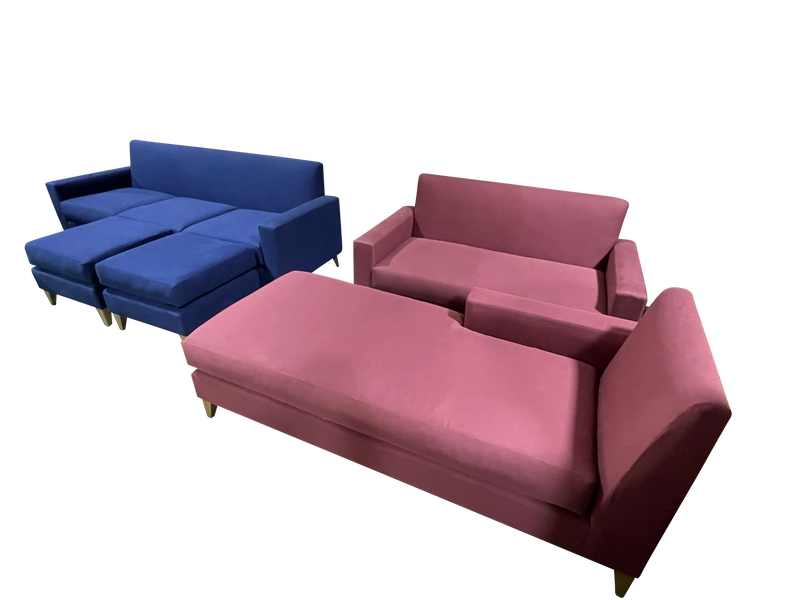 Tom Organic Sofa - no flame retardants of PFAS - Made in the USA - Pure ...